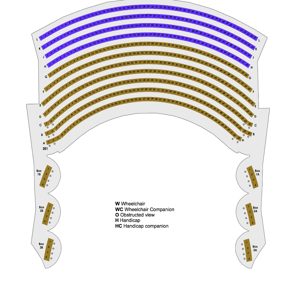 Seating Chart - RiverCenter